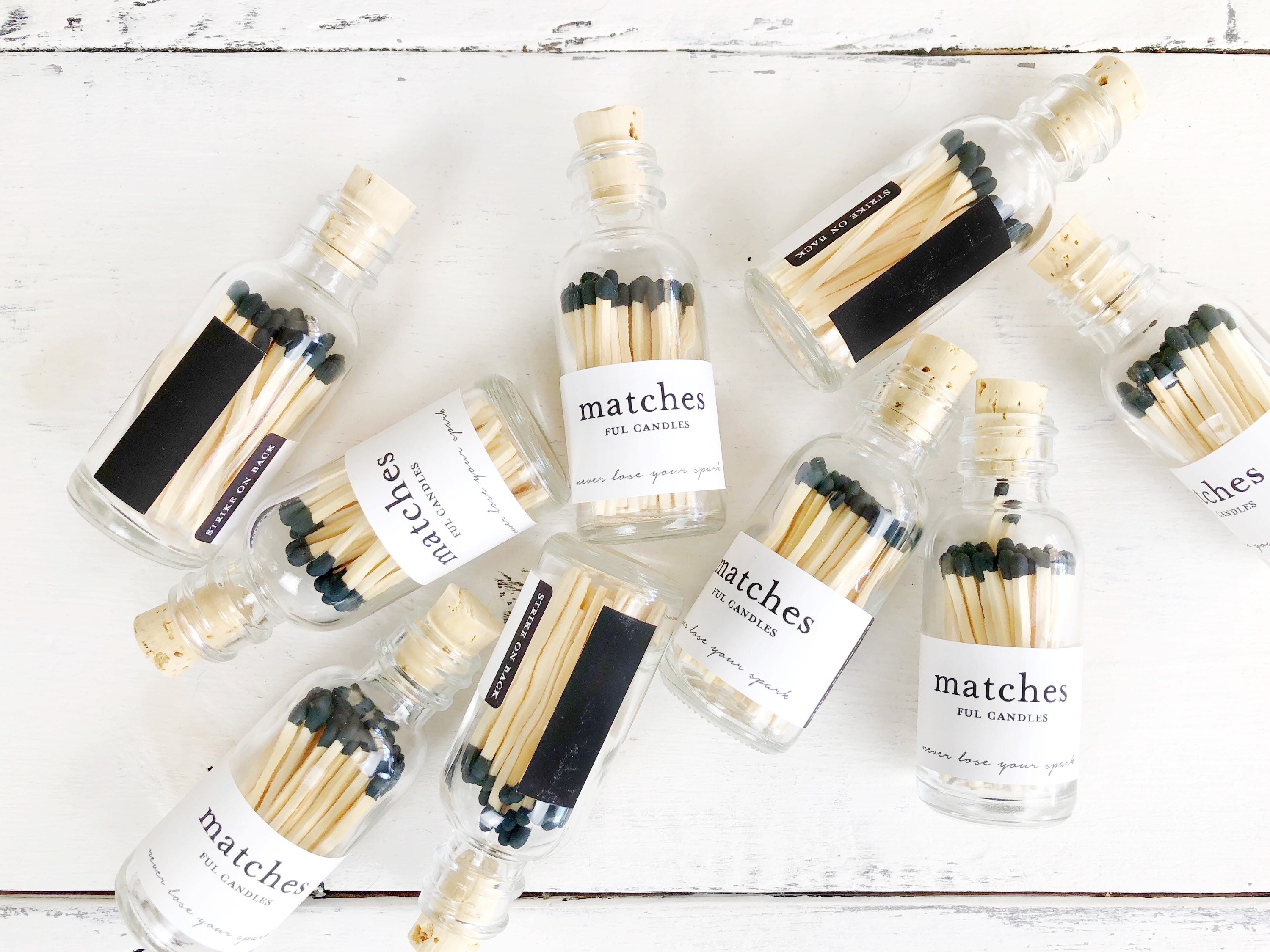Mini Match Bottle | Etsy