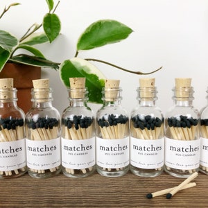 Mini Match Bottle - Etsy