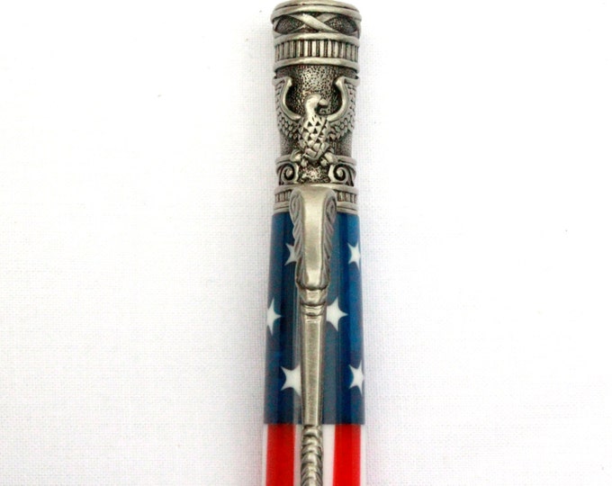 FEDERAL BALD EAGLE Ballpoint Pen Antique Pewter Hardware With - Etsy