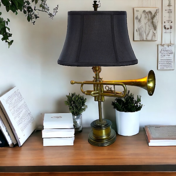 Trumpet Lamp - Etsy