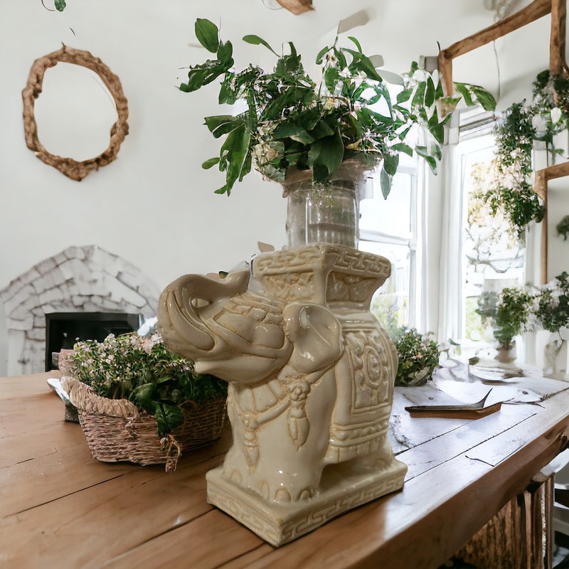 Ceramic Elephants - Etsy