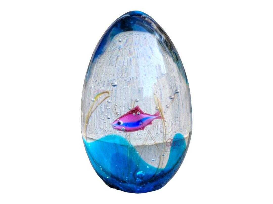 Large Murano Glass Sculpture ~ Italian Elio Raffaeli Oggetti Signed ...