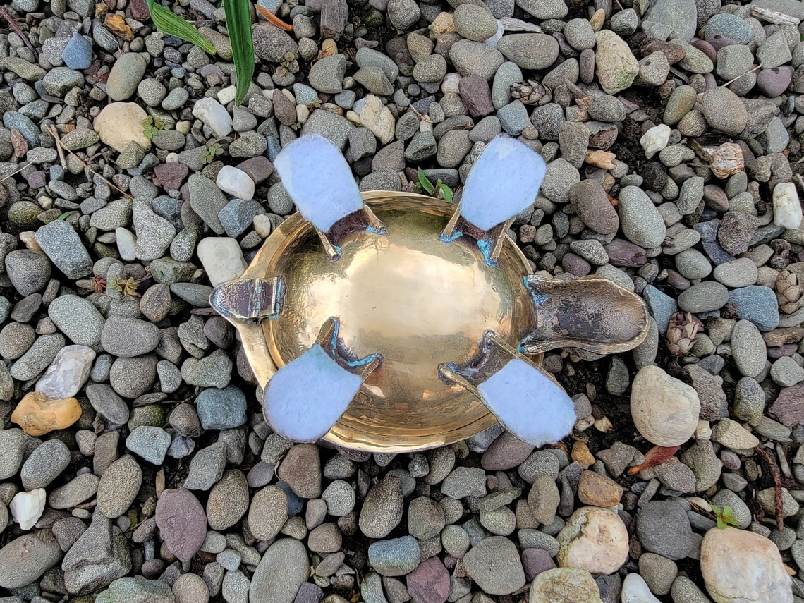 Brass Turtle Box Hinged Trinket Box / Jewelry Box / Gold | Etsy