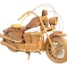 1960's Life Size Rattan Motorcycle, Bamboo and Wicker Harley Davidson ...