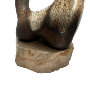 Vintage Maigon DAGA CAT Statue, Signed Studio Art Pottery, Post Modern ...