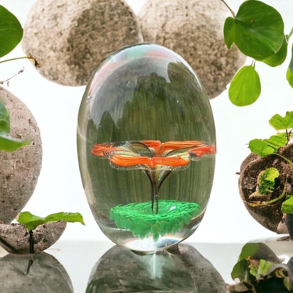 Flower Paperweight - Etsy