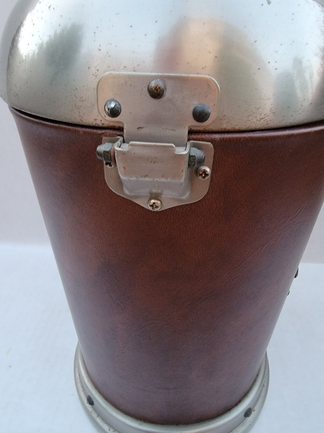 Rare Medieval Horned Helmet Ice Bucket With Wind up Music Player / Faux ...