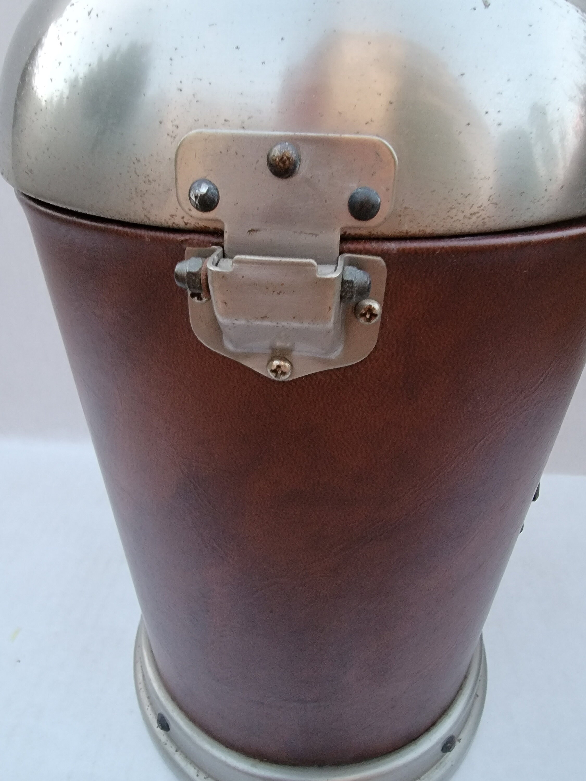 Rare Medieval Horned Helmet Ice Bucket With Wind up Music Player / Faux ...