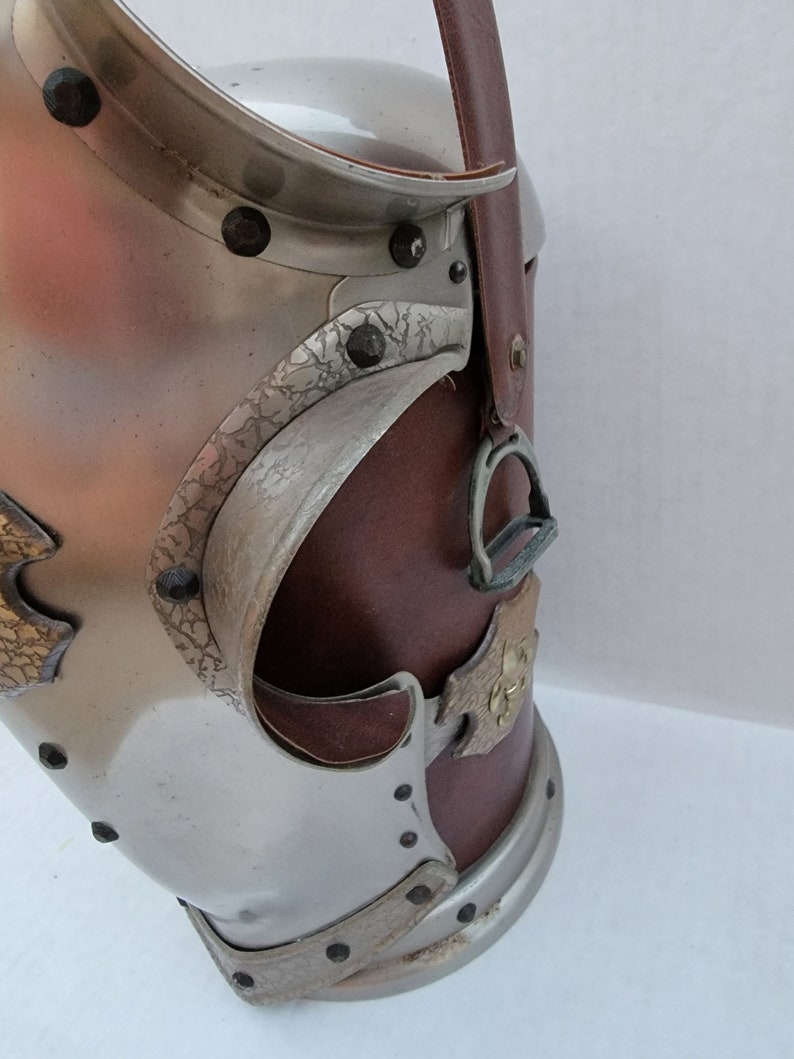 Rare Medieval Horned Helmet Ice Bucket With Wind up Music - Etsy