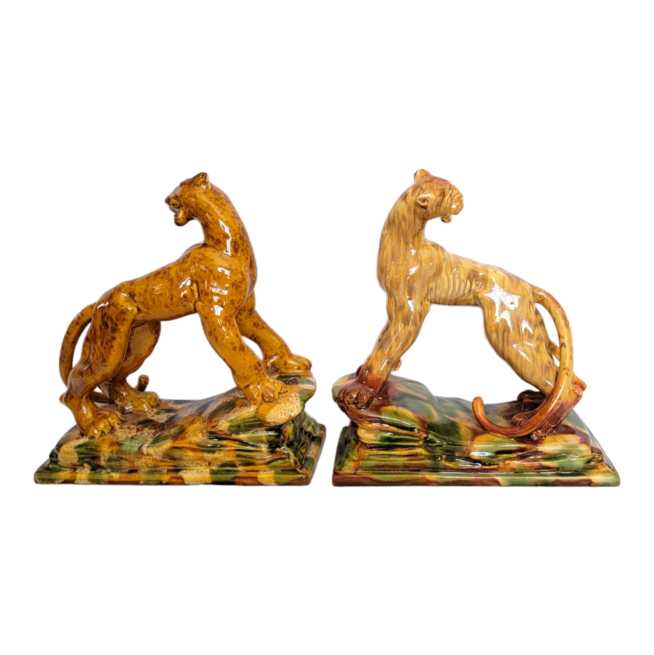 Leopard Cheetah Jaguar Bookends - Etsy