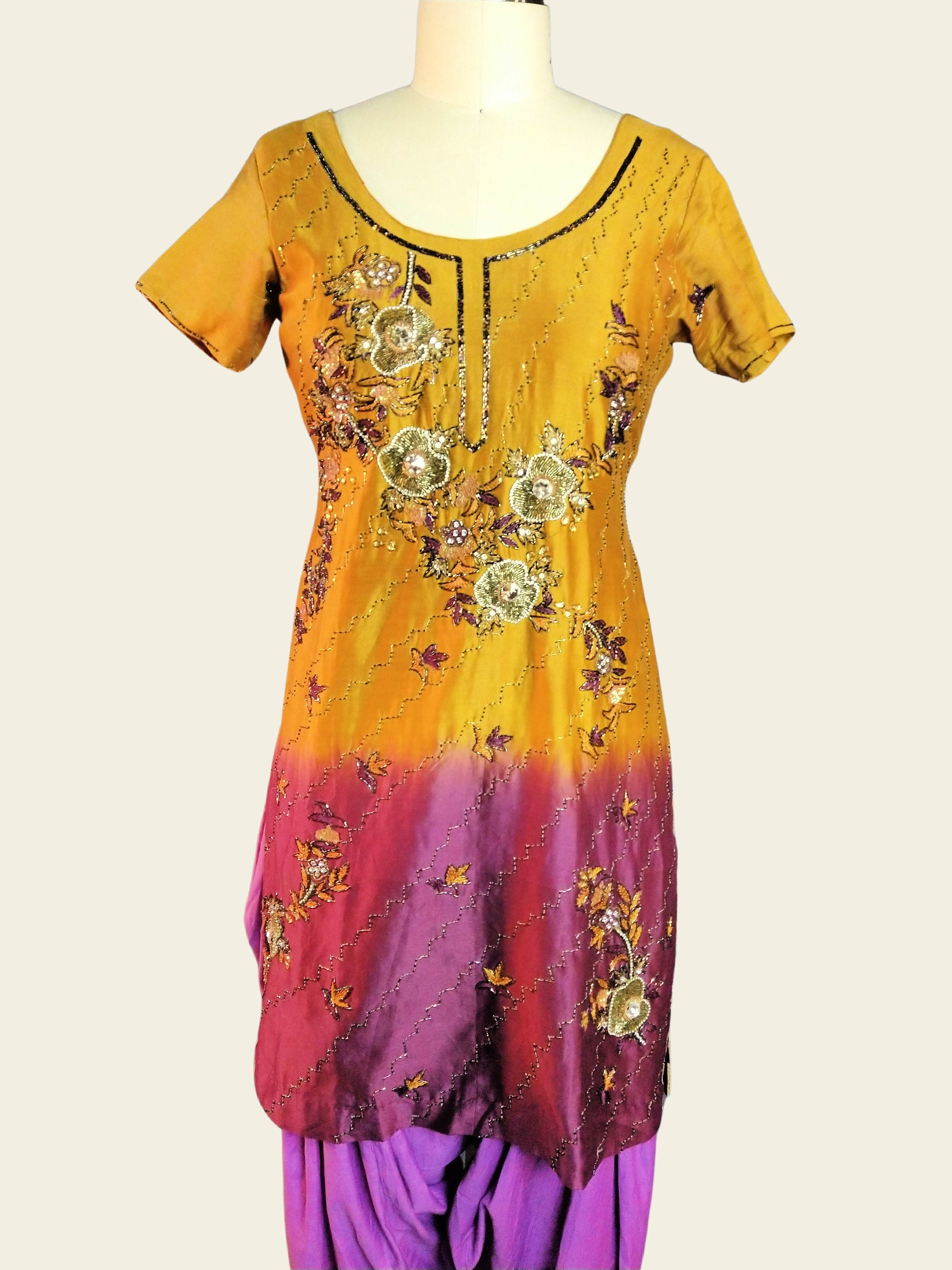 Two Indian Tunics and Pant Salwar Khameez - Etsy