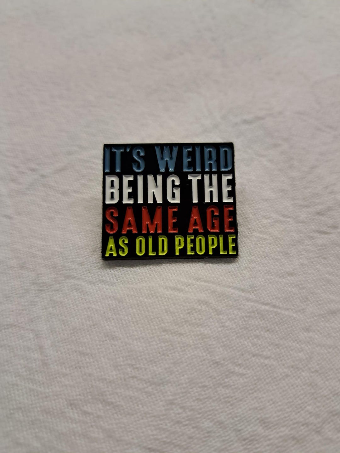 SNARKY HUMOROUS FUNNY Joke Lapel Stick Pin Brooch Hat Jackets Clothing ...