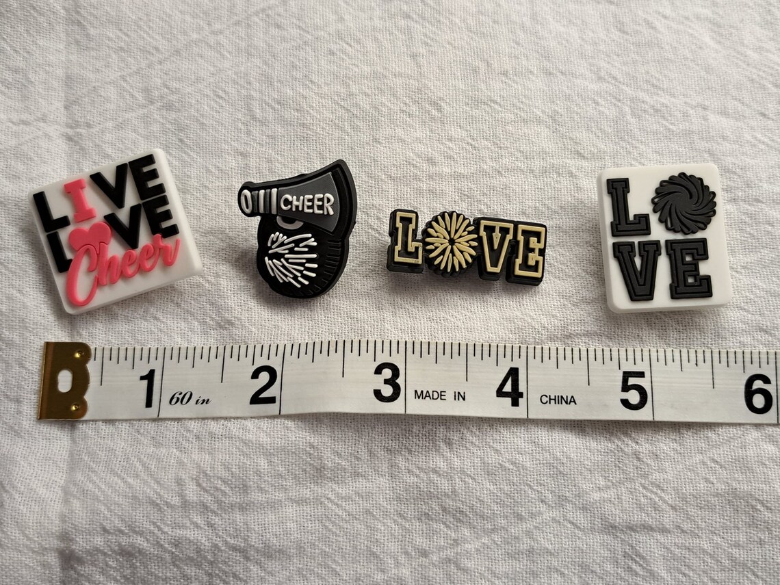 CHEERLEADER CHEER SHOE Pegs Charms - Etsy