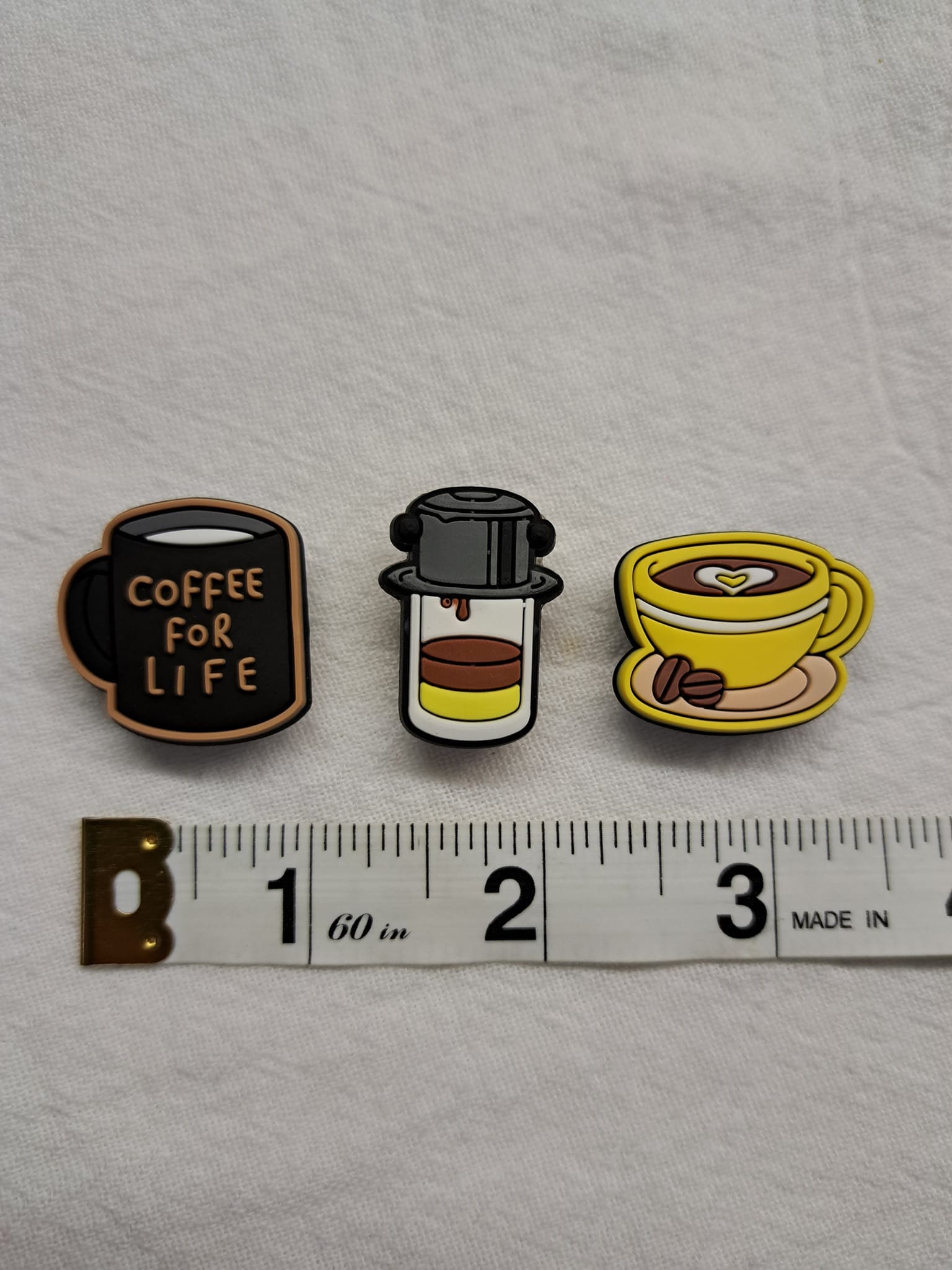 COFFEE LATTE FRAPPUCCINO Shoe Charms Croc Pegs Clips Decorations ...