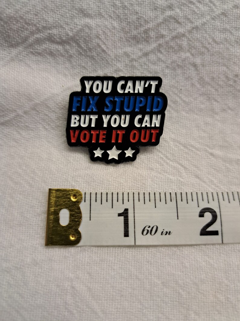 AMERICAN ELECTION USA Vote Lapel Stick Pin Support American ...