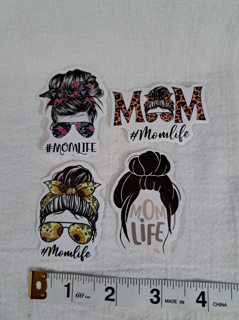 DIVA MOM LIFE Themed Stickers Decal Decorating Scrapbooking Laptop ...