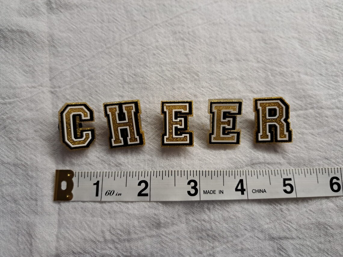 CHEERLEADER CHEER SHOE Pegs Charms - Etsy