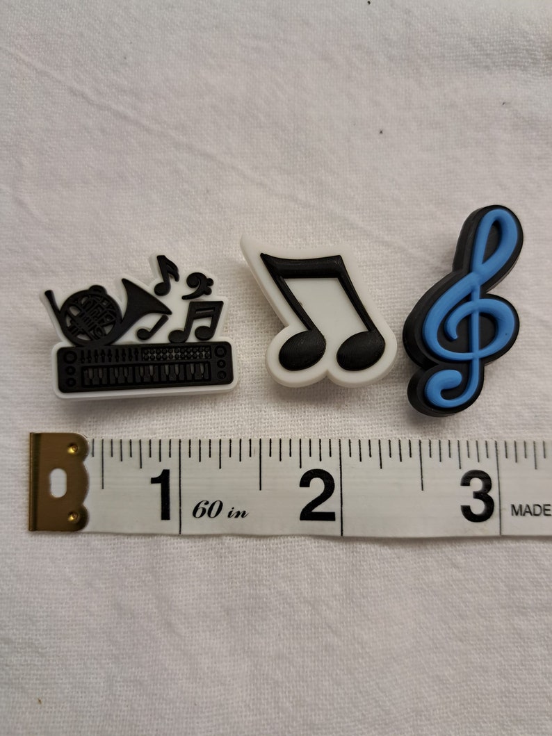 Musical Shoe Charms Music Play Instruments - Etsy