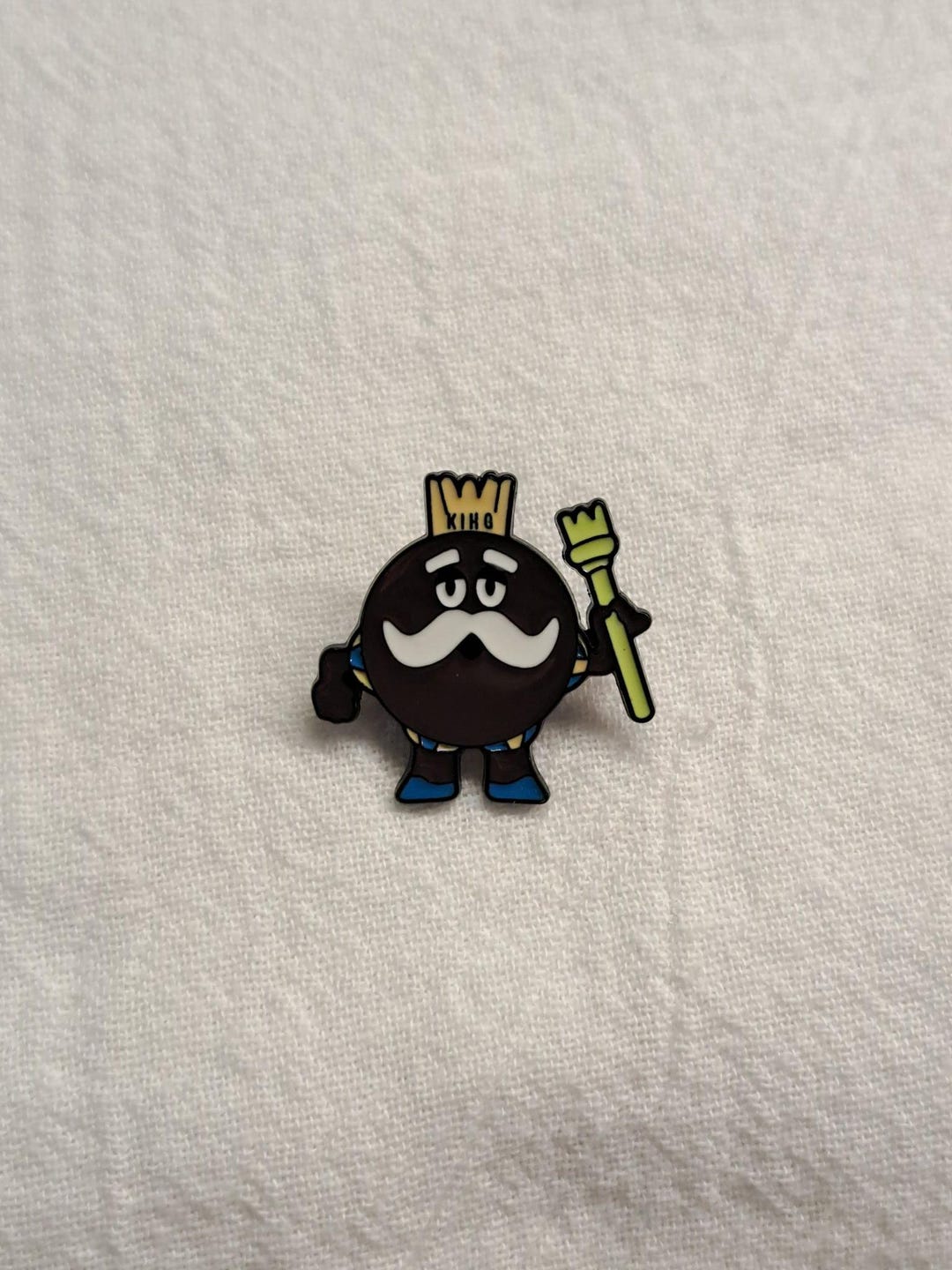 KING DING DONG Lapel Stick Pin Button Back Snapback Jewelry Accessories ...