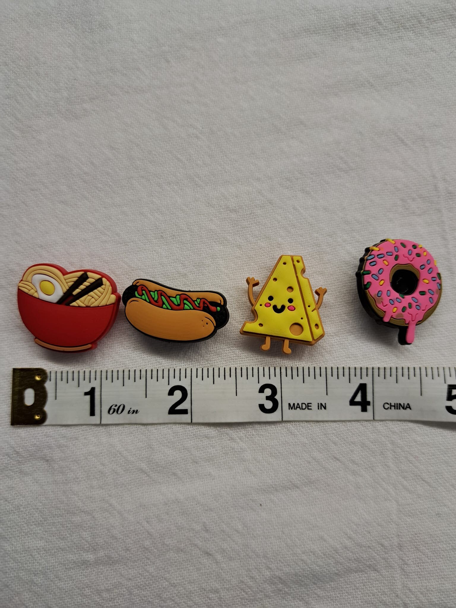 FOOD and DRINKS SNACKS Shoe Charms Munchies Foodie Fruit Taco Mexican ...