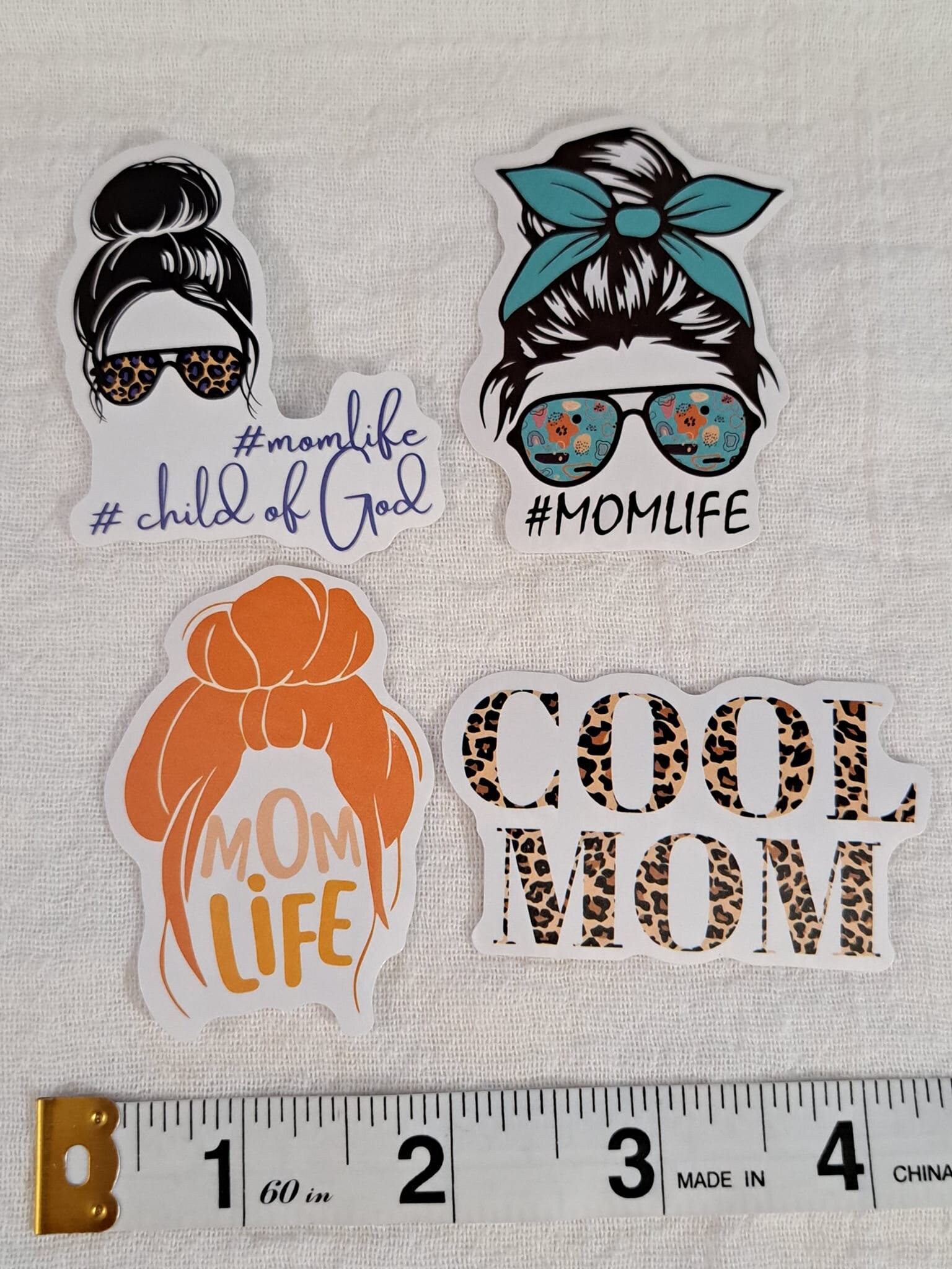 DIVA MOM LIFE Themed Stickers Decal Decorating Scrapbooking Laptop ...