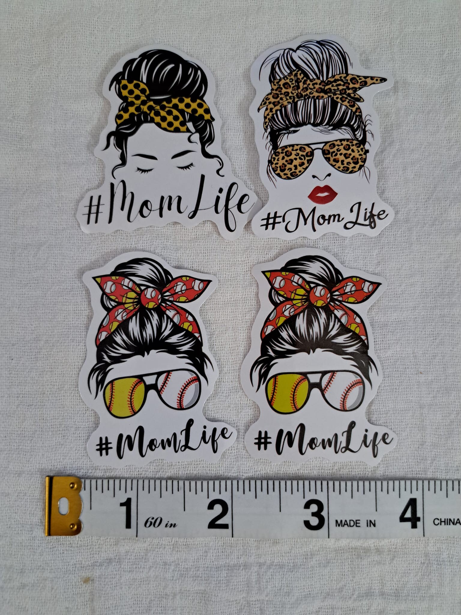 DIVA MOM LIFE Themed Stickers Decal Decorating Scrapbooking Laptop ...