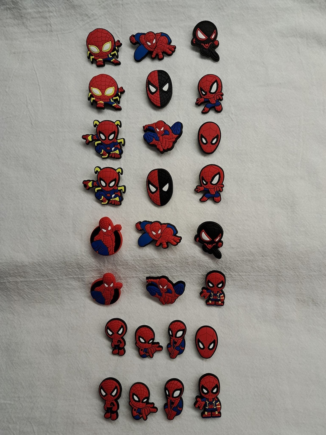 SUPERHERO BABY Spider Classic Cartoon Comic Hero Man Kids Clogs Pegs ...