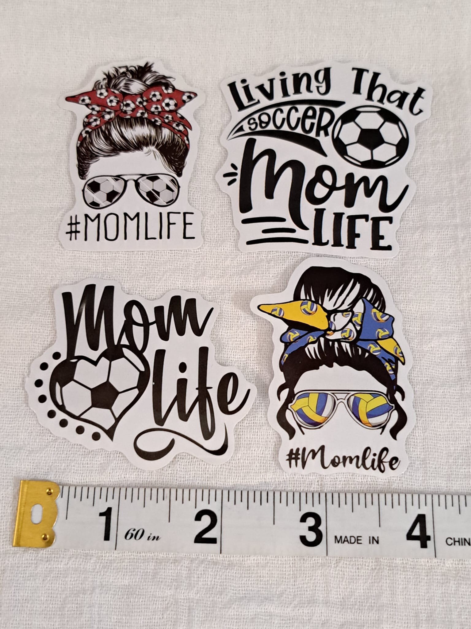 DIVA MOM LIFE Themed Stickers Decal Decorating Scrapbooking Laptop ...
