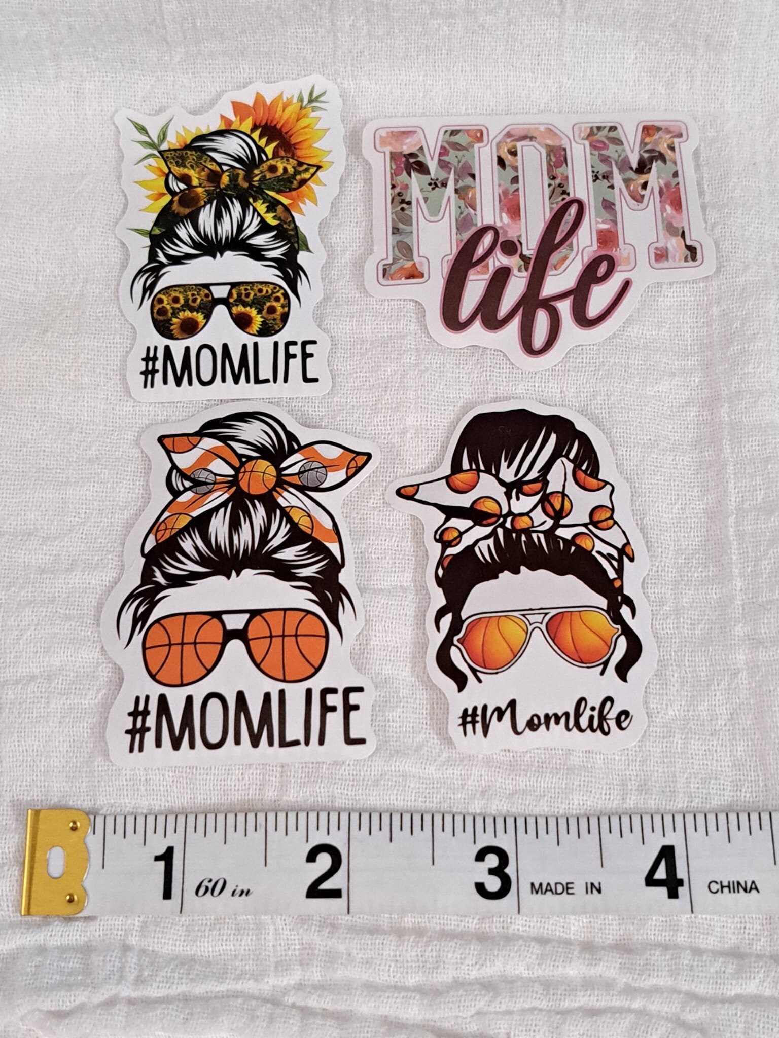 DIVA MOM LIFE Themed Stickers Decal Decorating Scrapbooking Laptop ...