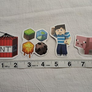 VIDEO GAMING Themed Stickers Decal Decorating Scrapbooking Laptop ...