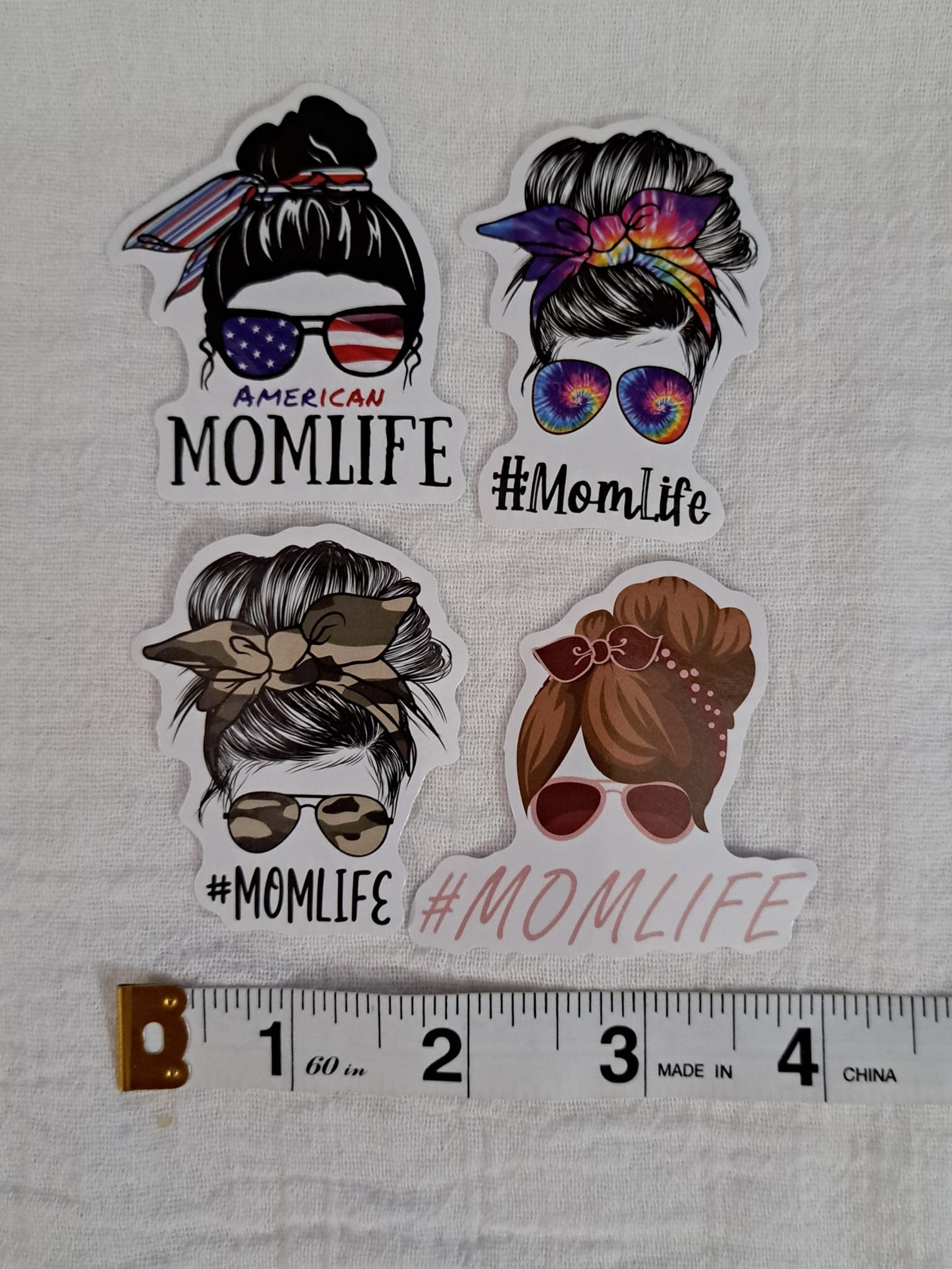 DIVA MOM LIFE Themed Stickers Decal Decorating Scrapbooking Laptop ...