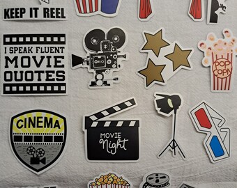 VIDEO GAMING Themed Stickers Decal Decorating Scrapbooking Laptop ...