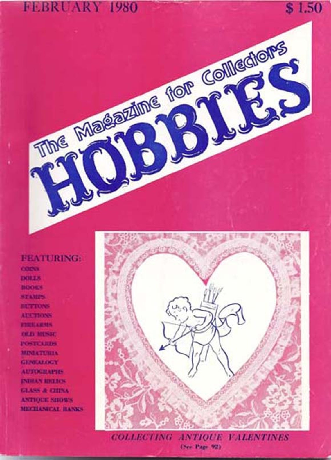 Vintage February 1980 HOBBIES Magazine the Magazine for Collectors ...