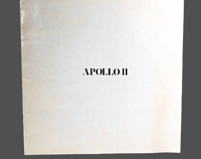 Vintage 1969 NASA Apollo 11 Extravaganza Souvenir Program at Astrodome ...