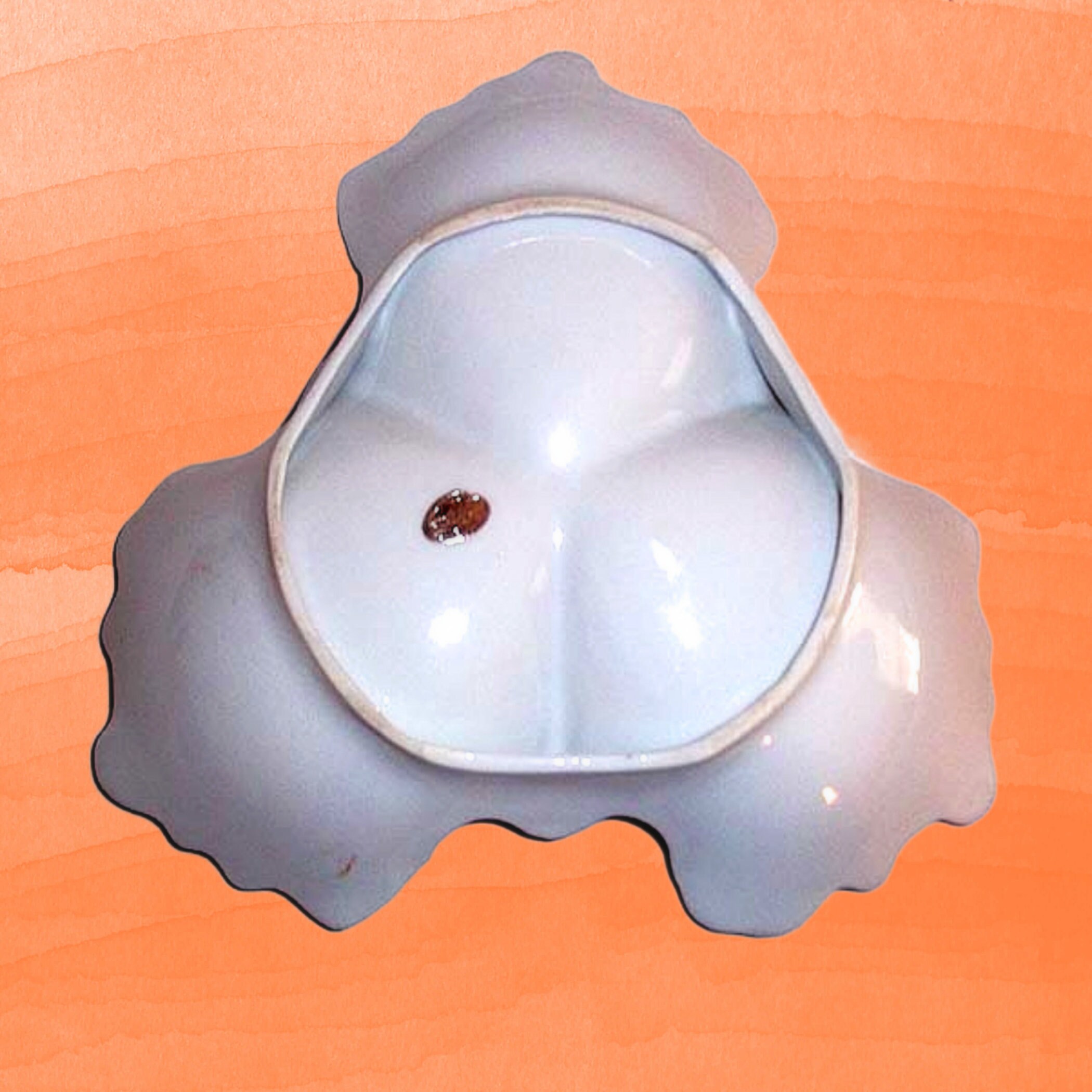 Vintage Mid Century ARCO Japan Hand Painted Divided Dish With Lavish ...