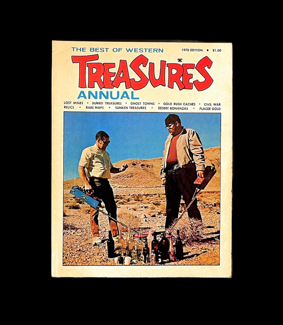 Vintage 1970 the Best of Western Treasures Annual Magazine - Lost Mines ...