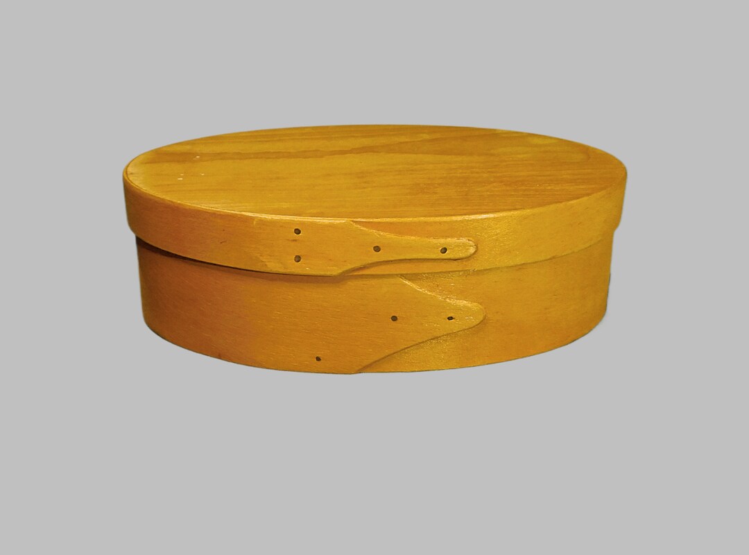 Vintage Shaker Style Oval Finger Joint - Finger Lapped - Wooden Pantry ...