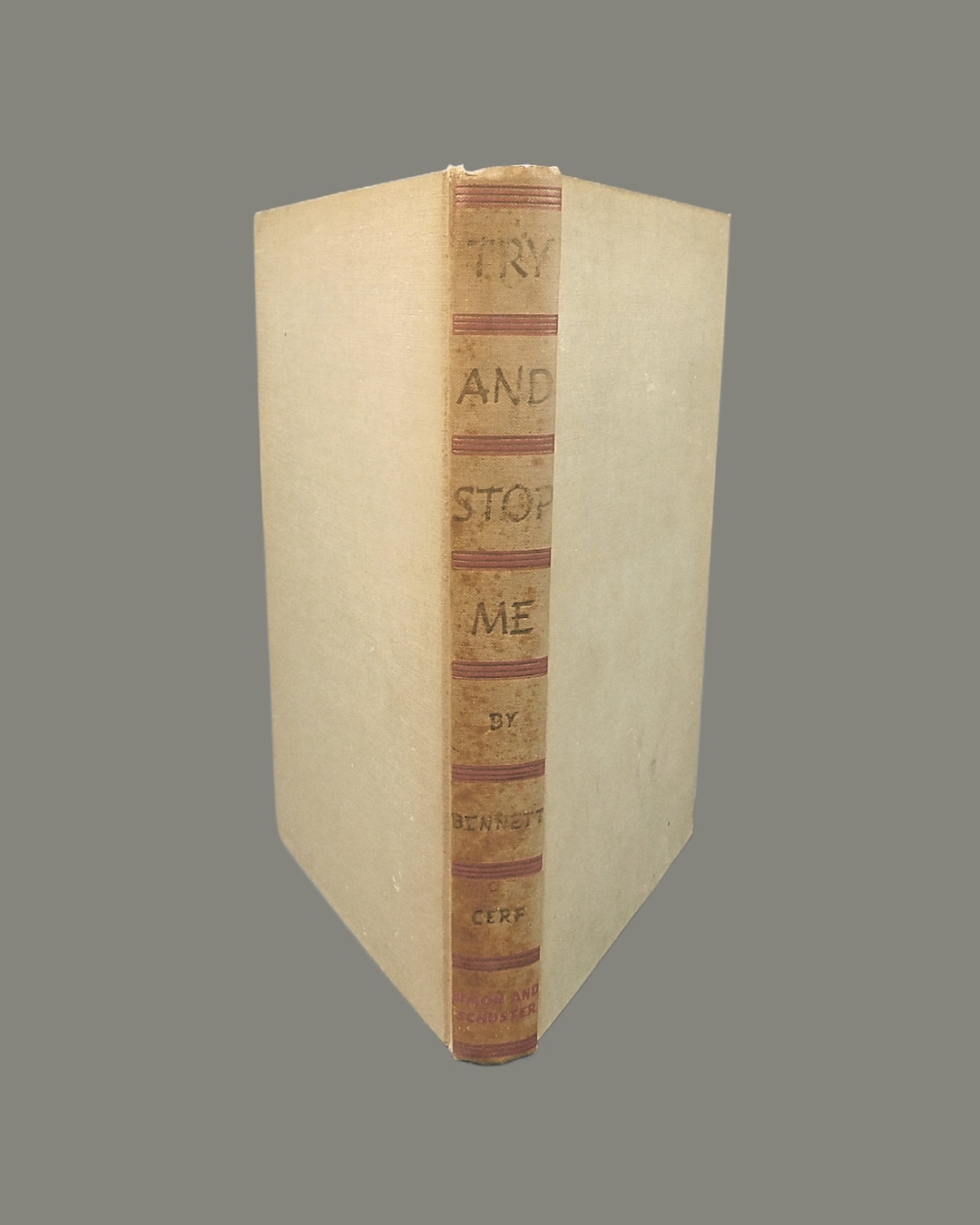 Vintage 1945 Book Try and Stop Me by Bennett Cerf - Collection of ...