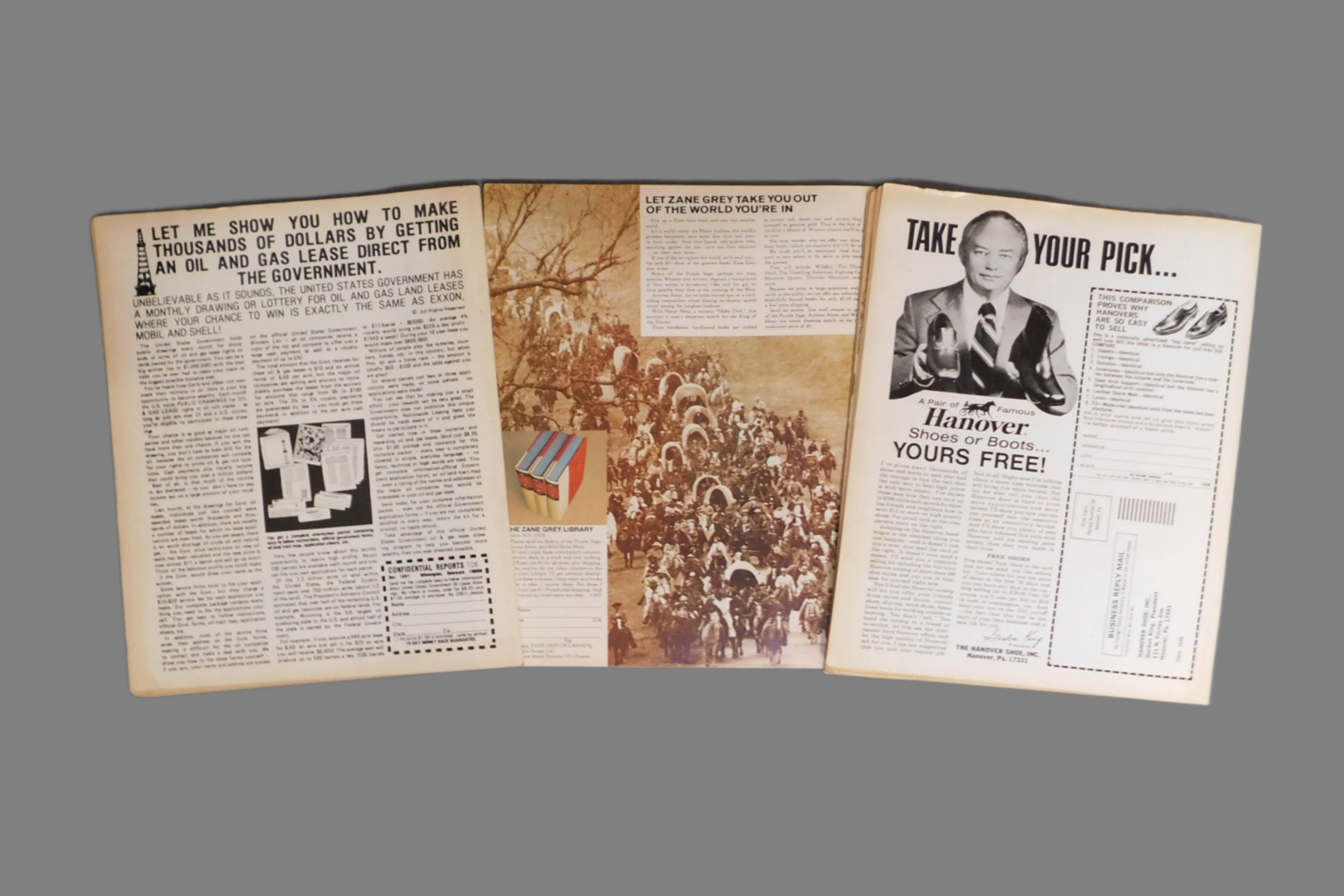 3 Vintage 1970's TRUE FRONTIER Magazines Factual Stories of the Old ...