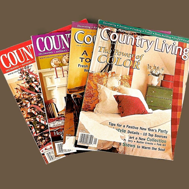 Country Living Magazine - Etsy