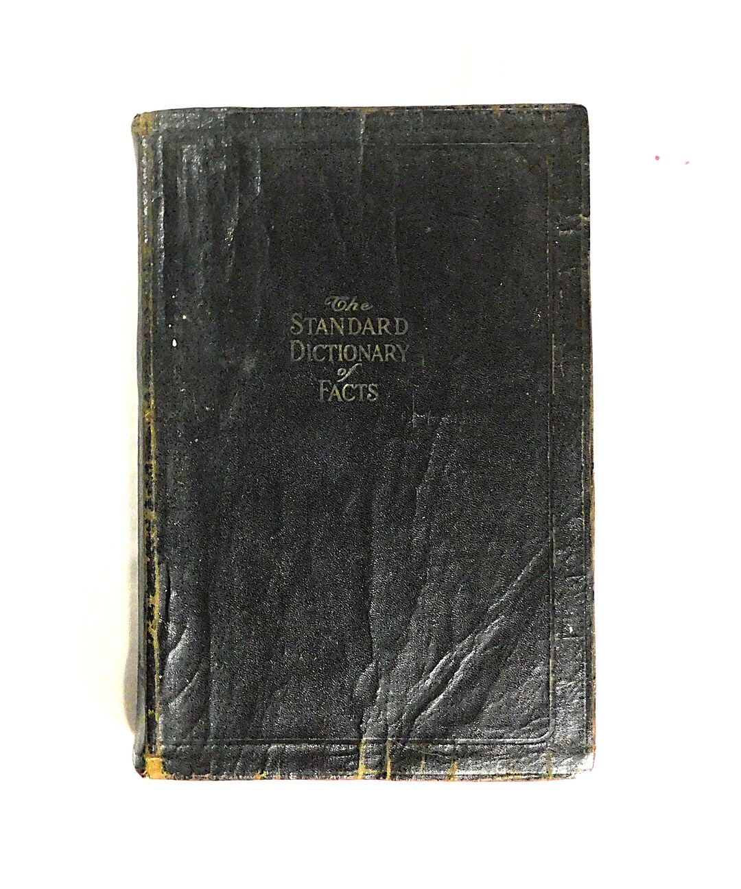 Antique 1919 Book the Standard Dictionary of Facts - Clothbound ...