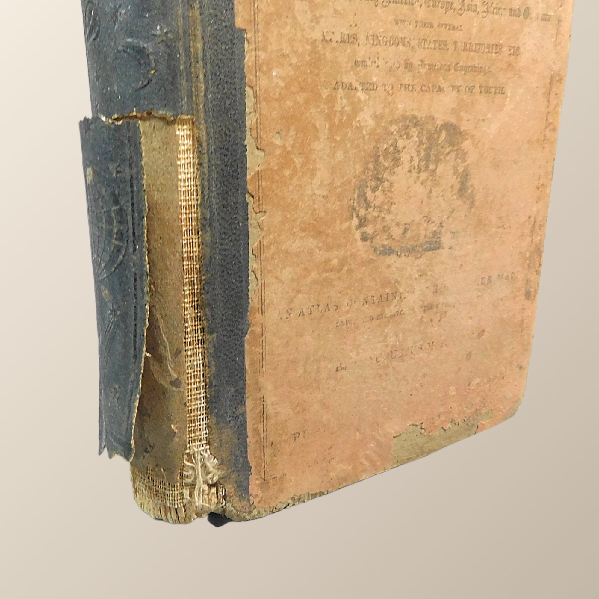 Antique 1870 Book Mitchell's School Geography A System of Modern ...