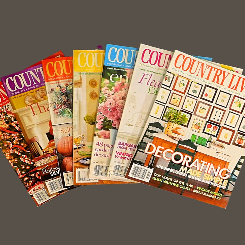 Country Living Magazine - Etsy