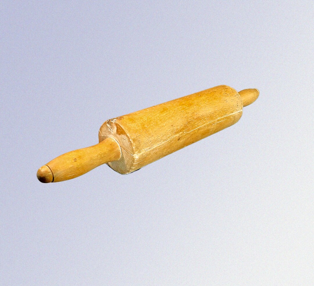 Vintage Wooden Rolling Pin Farmhouse Rolling Pin Baker's Rolling Pin ...