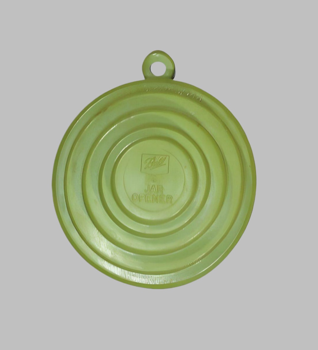 Vintage BALL Rubber Jar Lid Opener Avocado Green W.L. Gill Co Patent ...
