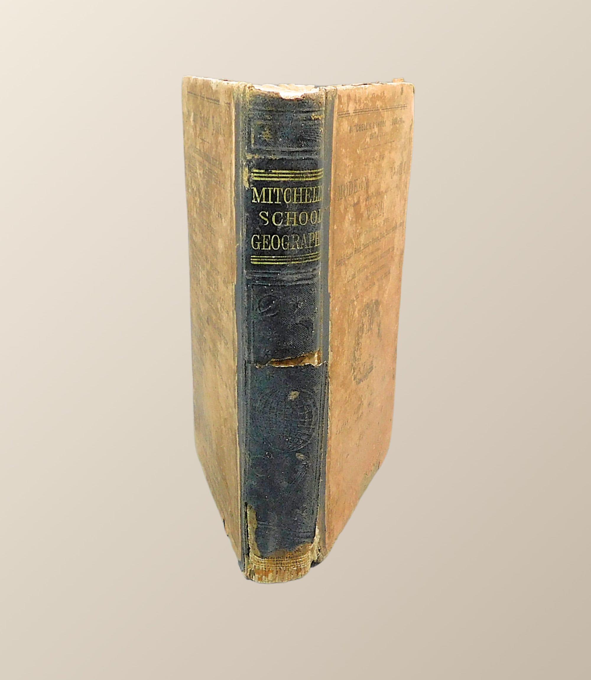 Antique 1870 Book Mitchell's School Geography A System of Modern ...