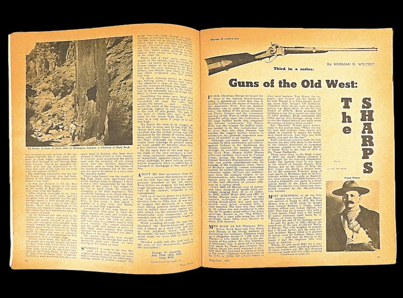 6 Vintage 1963 TRUE WEST Magazines - Complete Year - All True Stories ...