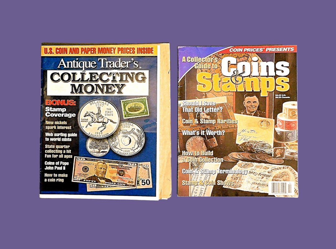2 Vintage Magazines on Coin & Stamp Collecting From 2003 and 2005 ...