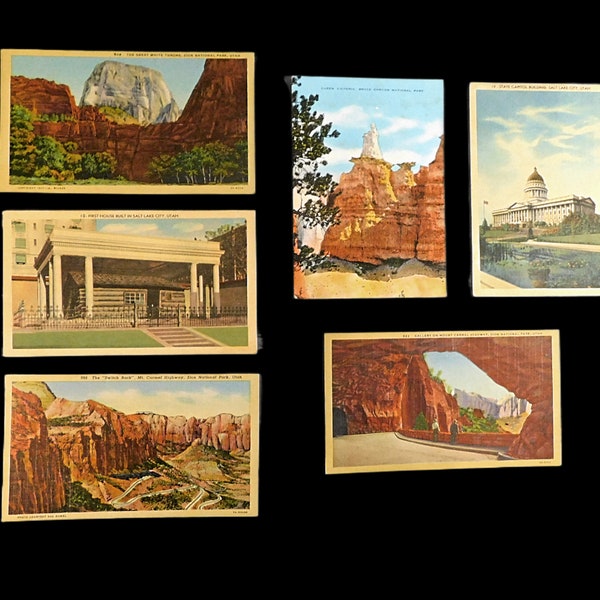 Utah Postcards - Etsy