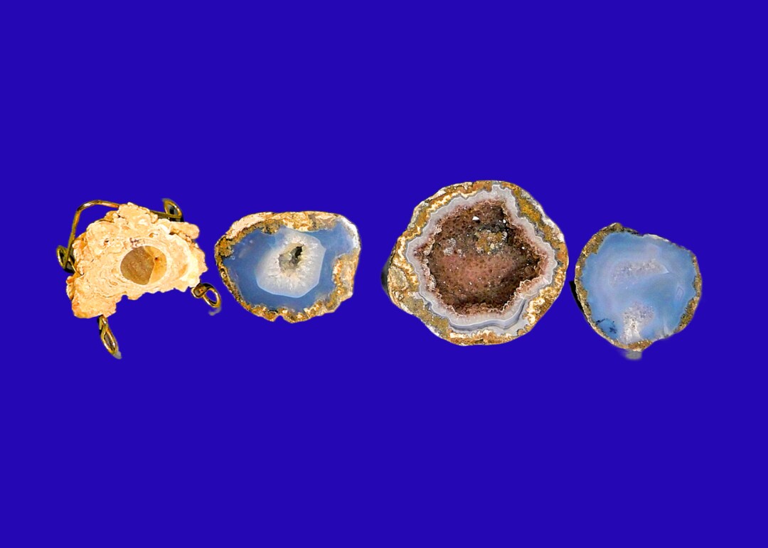 Collection of 3 Stunning Crystal Quartz Geodes Plus 1 Other - Etsy